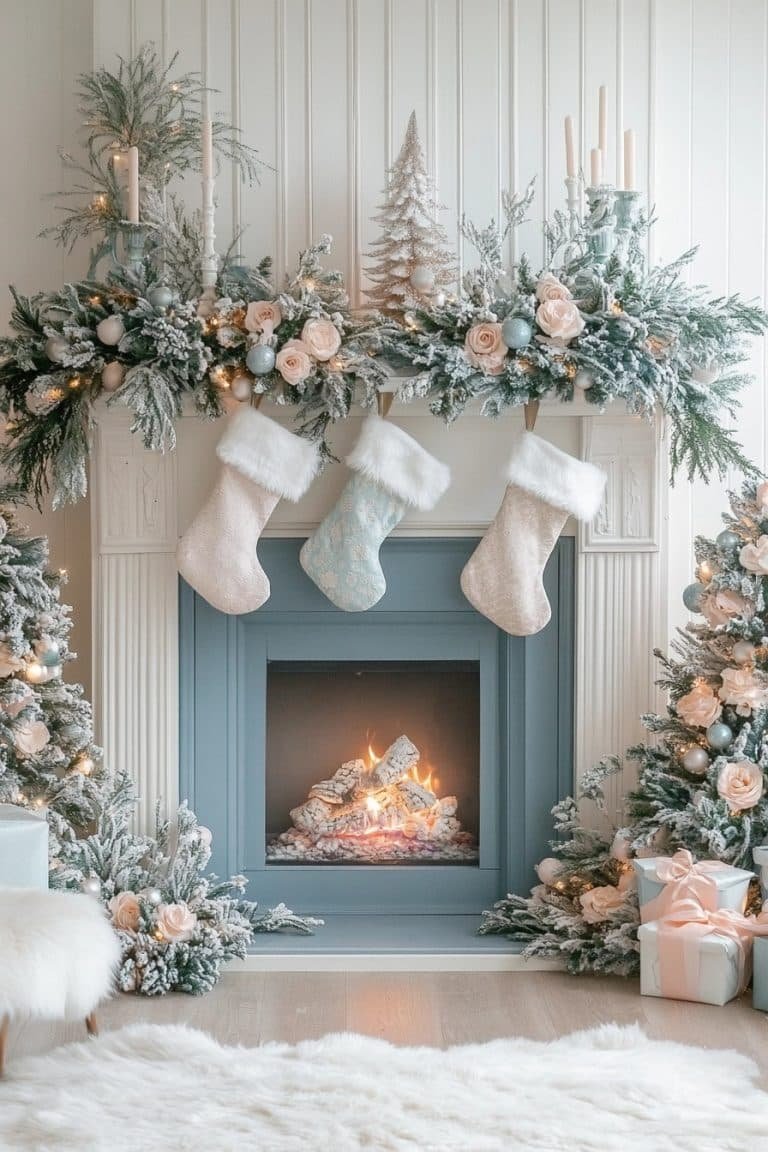29 Christmas Fireplace Decor Ideas To Bring Holiday Magic To Your ...