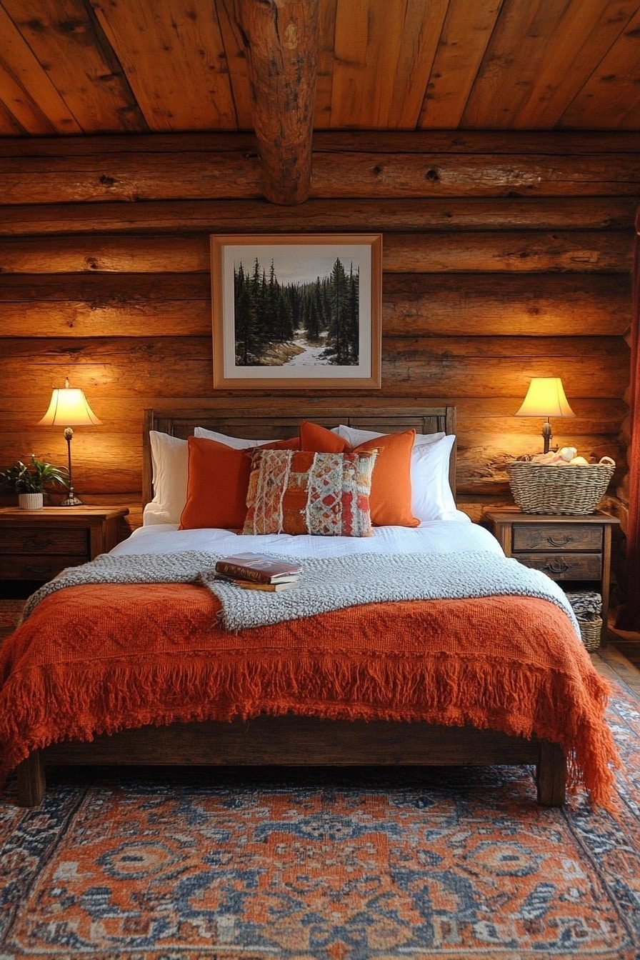 29 Log Home Decor Ideas For A Beautifully Balanced Design - Courtneys World