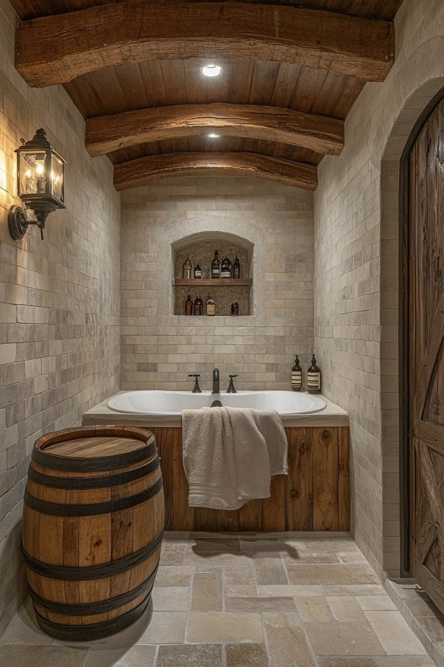 29 Rustic Wet Room Ideas For A Unique And Inviting Bathroom Design ...
