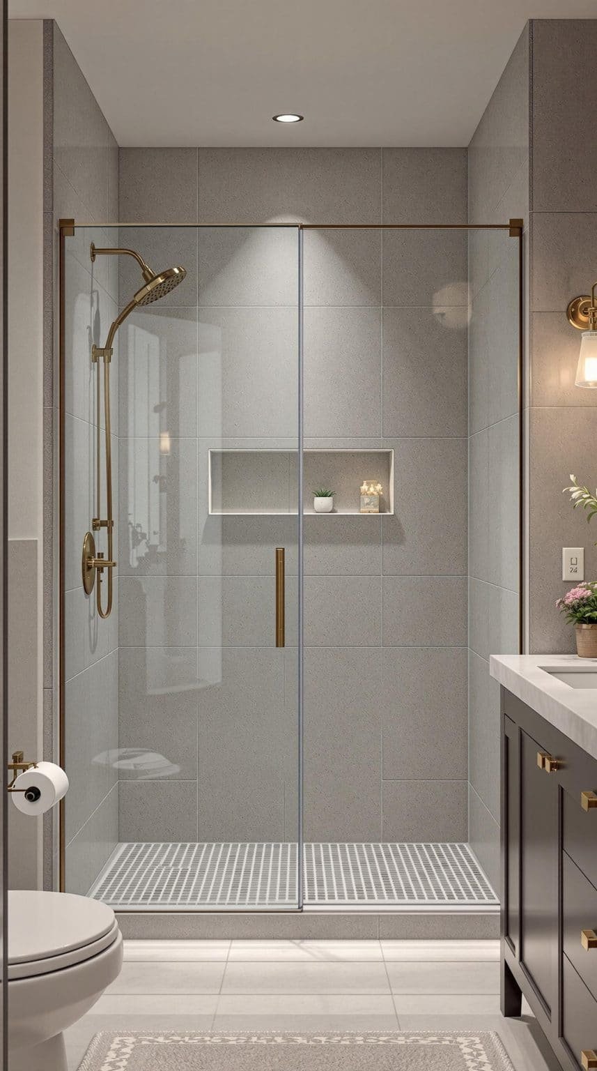 29 Small Bathroom Walk In Shower Ideas For A Sleek And Stylish Upgrade ...
