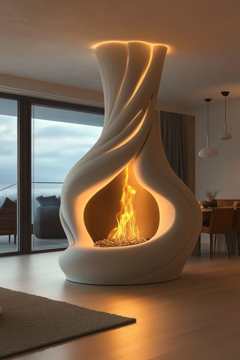 29 Modern Fireplace Ideas To Warm Up Your Space In Style - Courtneys World