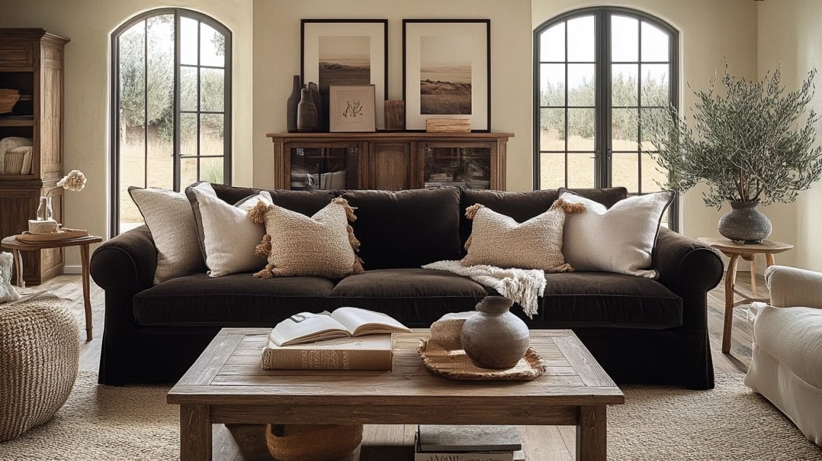 29 Dark Gray Couch Living Room Ideas To Make Your Space Feel Luxurious ...