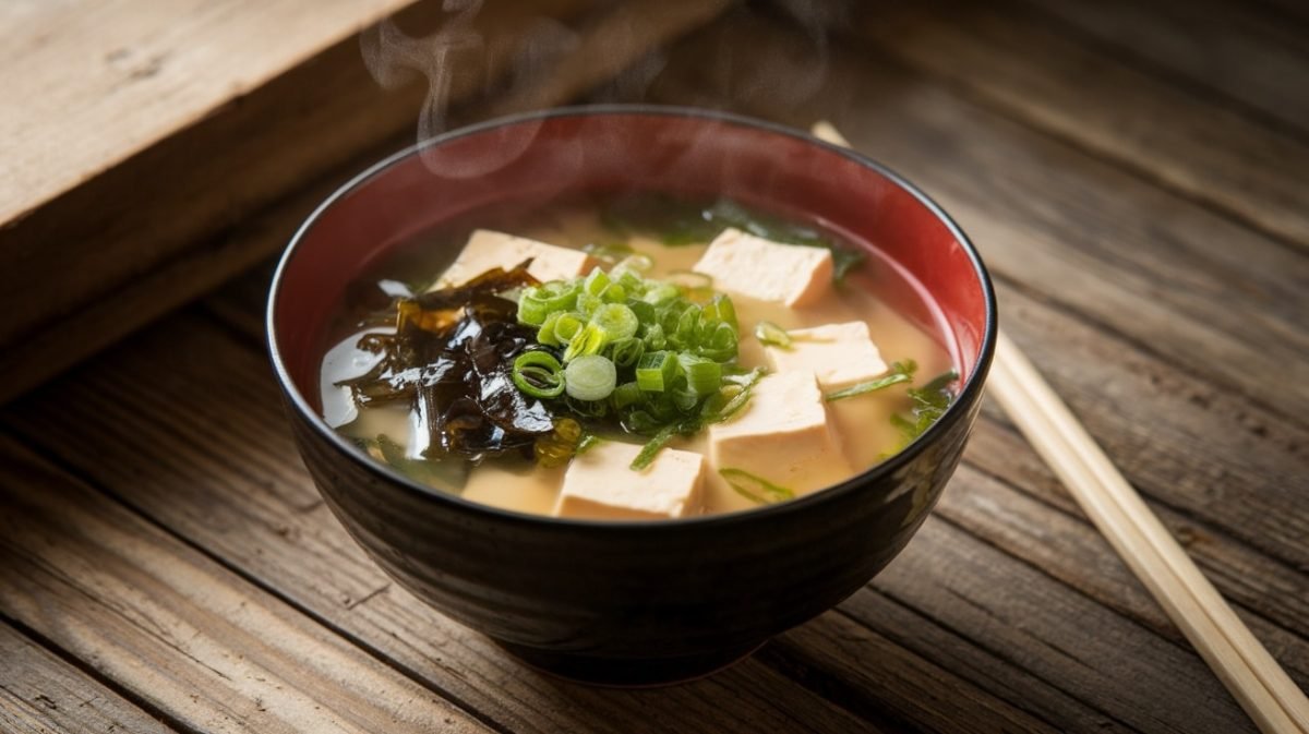 Quick And Simple 10-Minute Miso Soup With Tofu And Seaweed - Courtneys ...