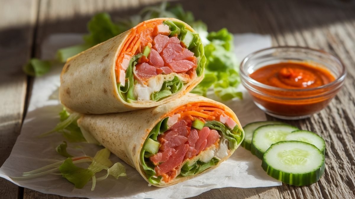 Quick And Tasty 10-Minute Spicy Tuna Wraps Recipe - Courtneys World