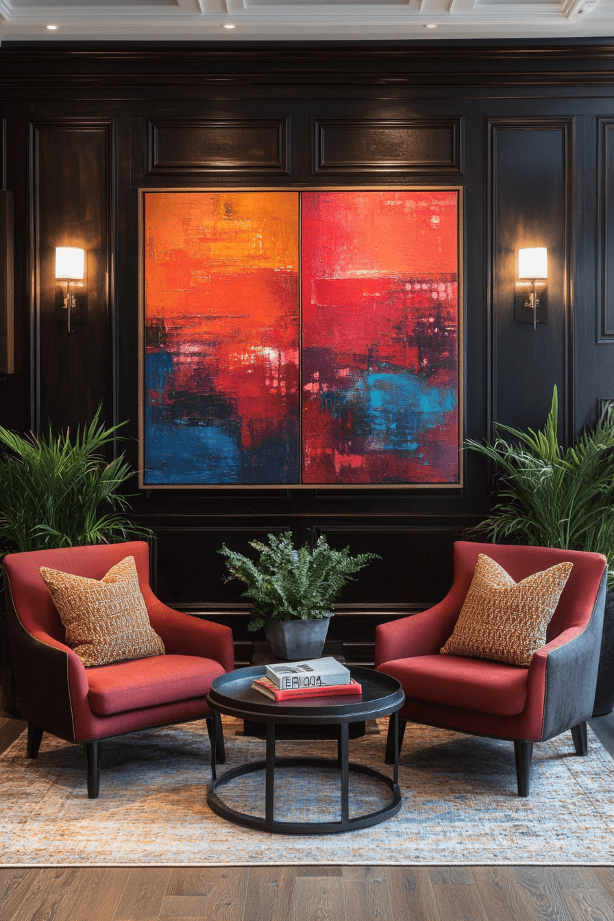29 Post Modern Interior Design Ideas To Bring Contemporary Art Into ...