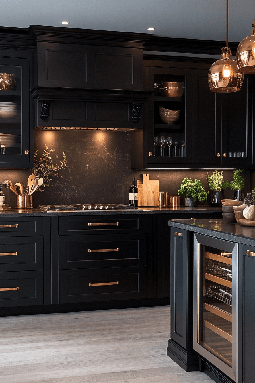 29 Dark Kitchen Aesthetic Ideas That Blend Warmth With Boldness ...