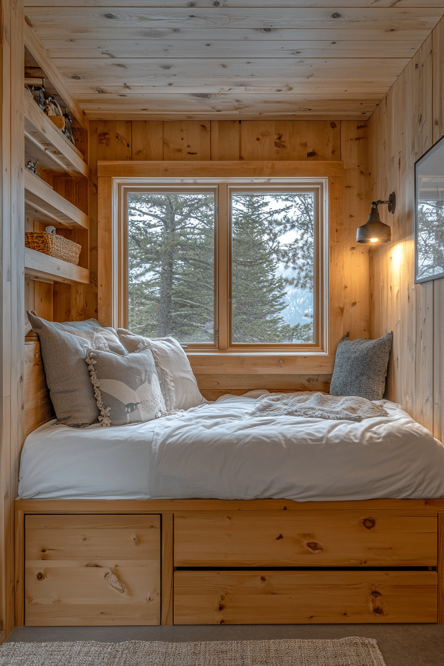 29 Small Cabin Interiors To Transform Your Tiny Space Into A Stylish ...