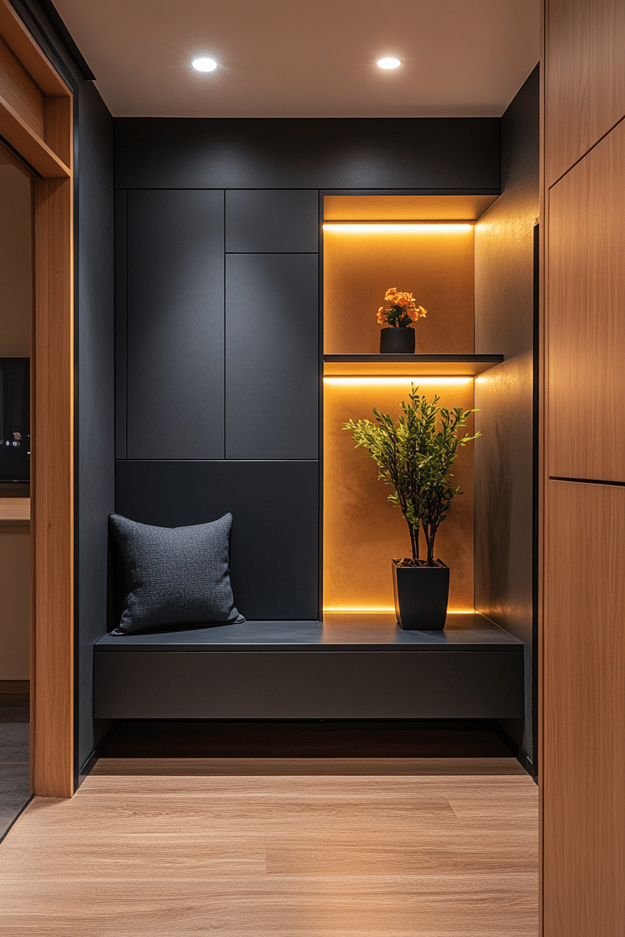 29 Small Apartment Entrance Ideas To Create A Spacious And Beautiful ...