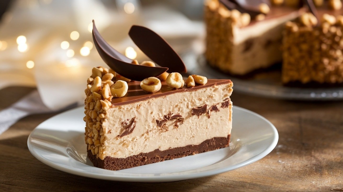Delicious No-Bake Hazelnut Crunch Cheesecake - Courtneys World