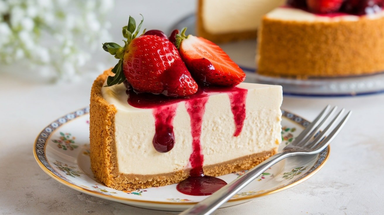 Delicious No-Bake Cheesecake With Graham Cracker Crust - Courtneys World