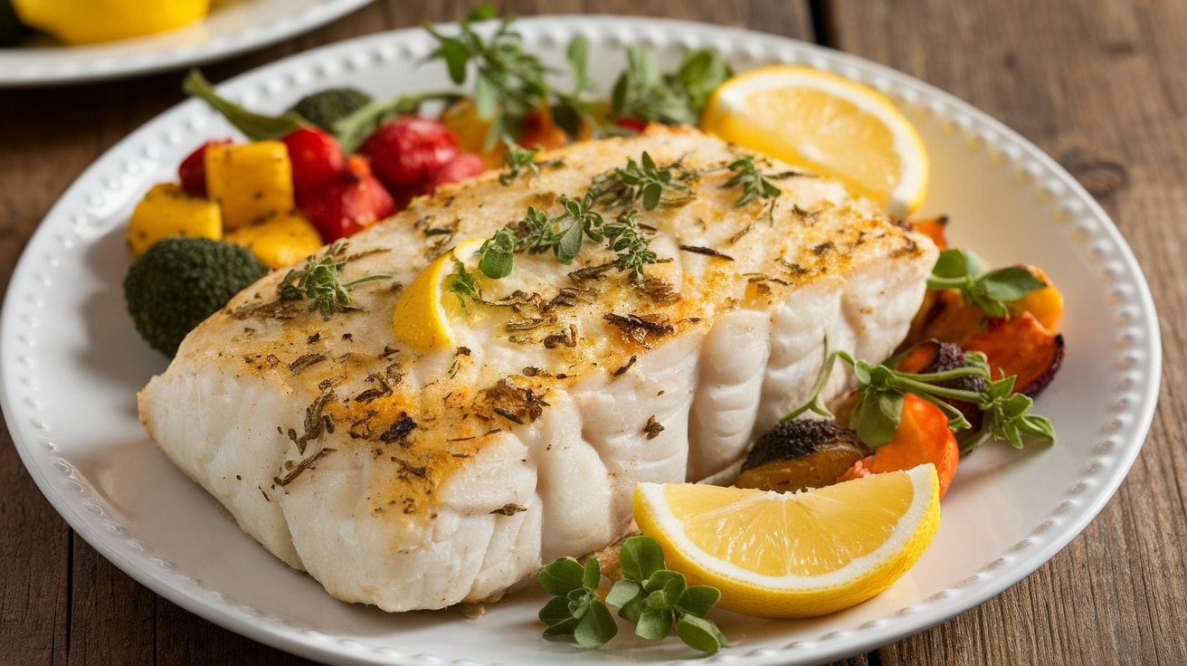 Lemon Herb Baked Cod With Garlic And Butter - Courtneys World