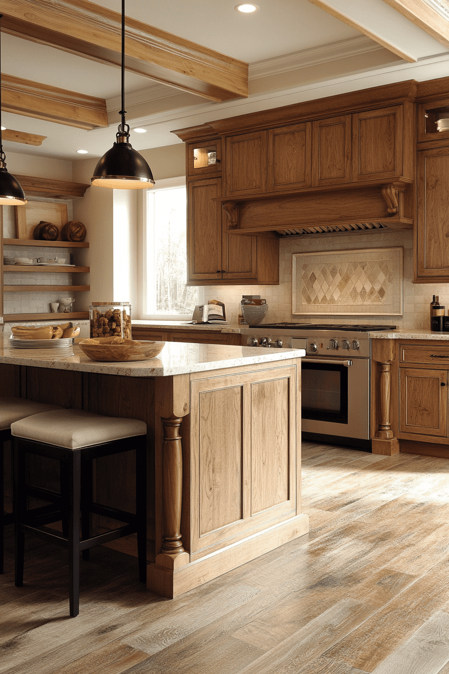 29 Light Oak Kitchen Cabinets That Bring Bright Warmth And Timeless ...