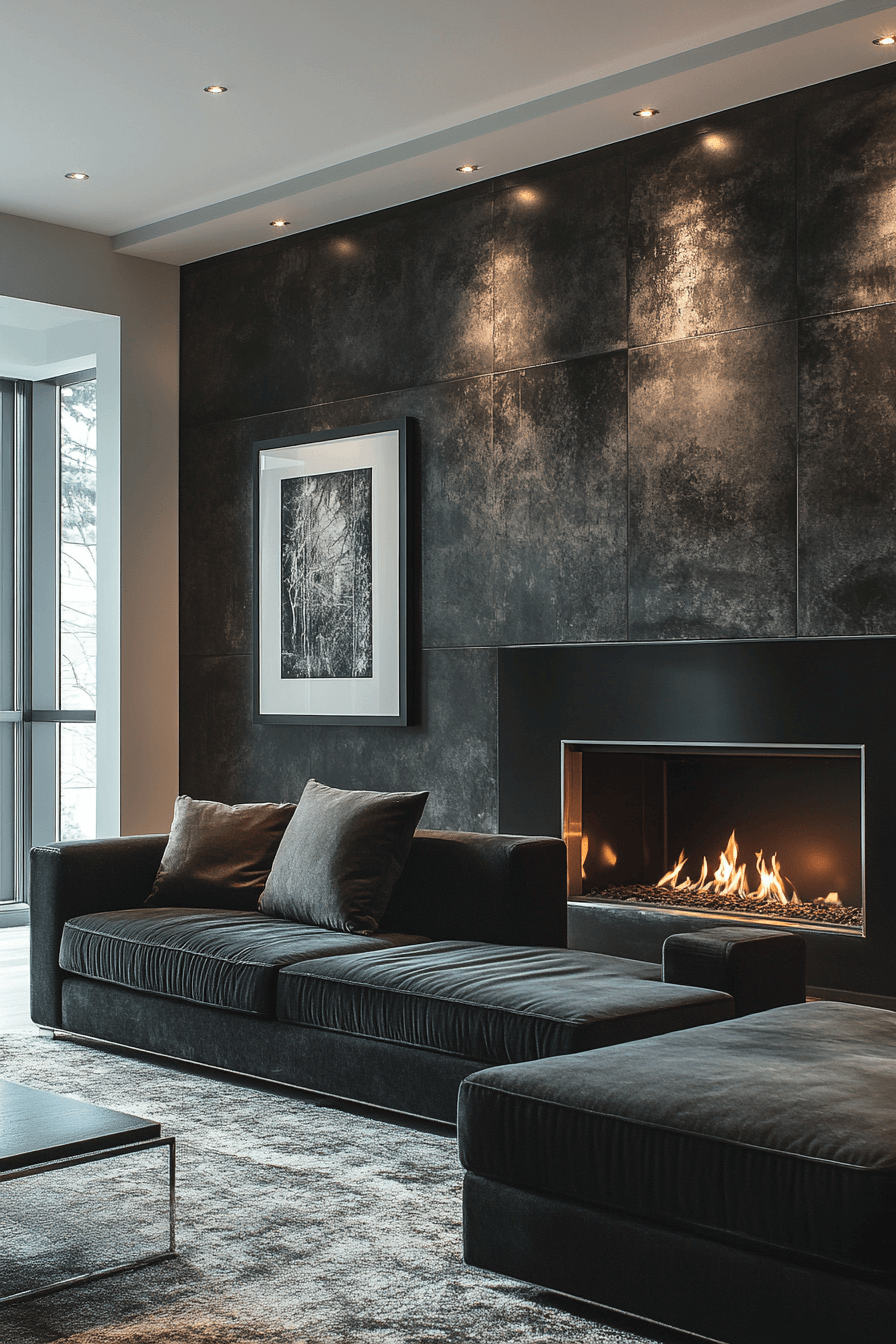 29 Dark Couch Living Rooms That Bring Bold Elegance And Lasting Comfort ...