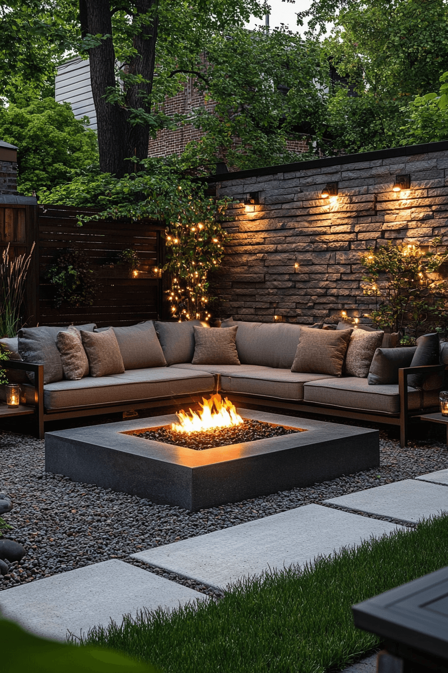29 Backyard Fire Pit Lounge Spaces To Create Happy Memories Outdoors ...