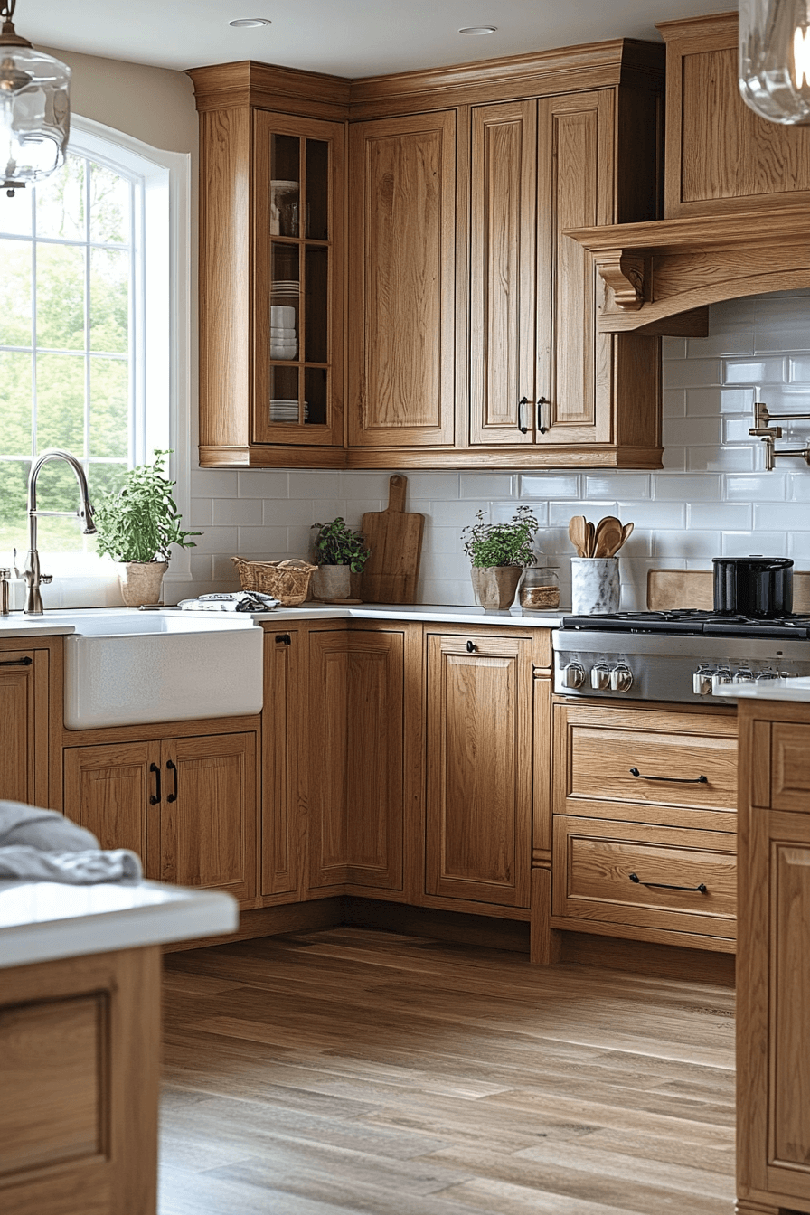 29 Light Oak Kitchen Cabinets That Bring Bright Warmth And Timeless ...