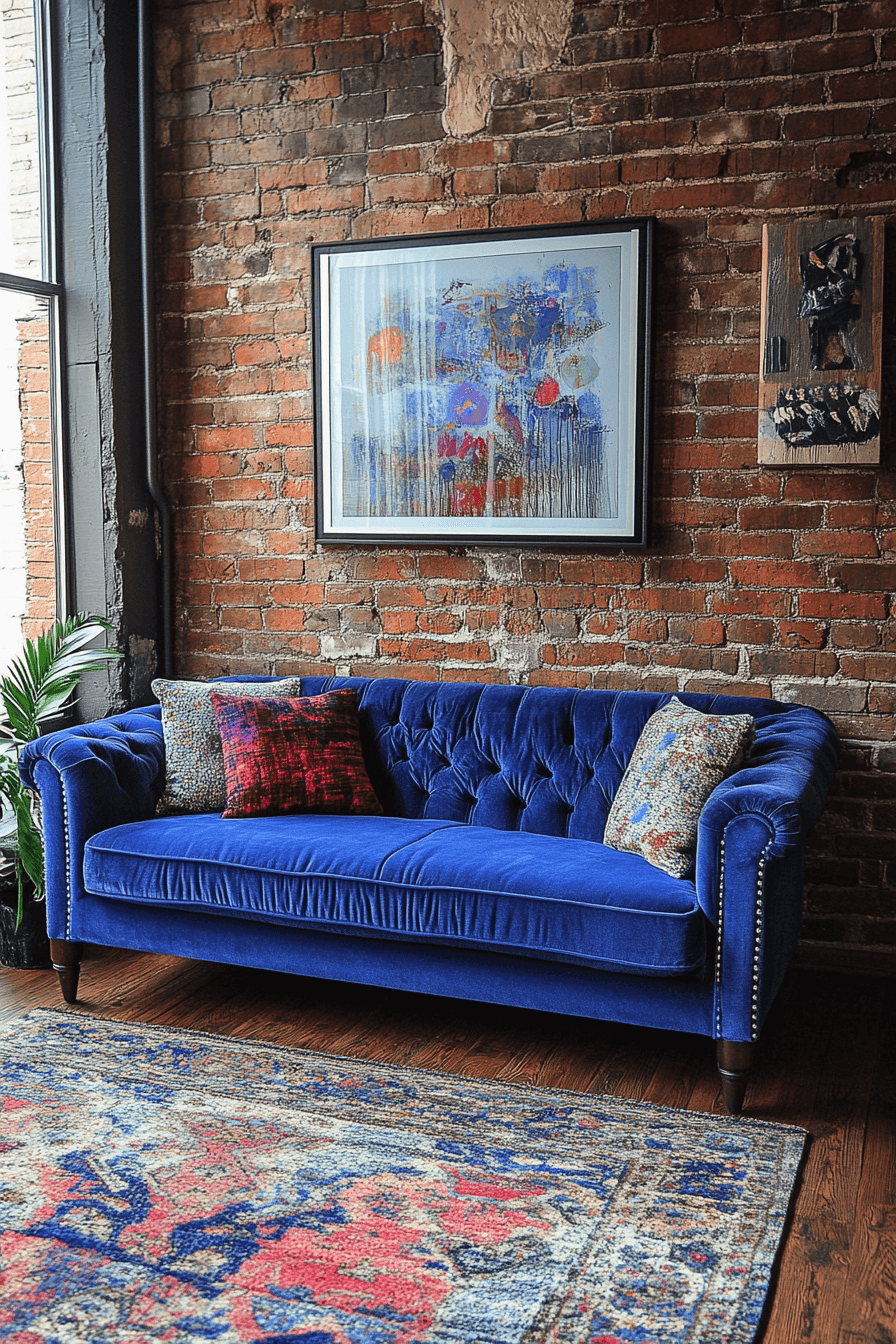 29 Blue Couch Living Room Ideas That Bring Calm Elegance And Fresh ...