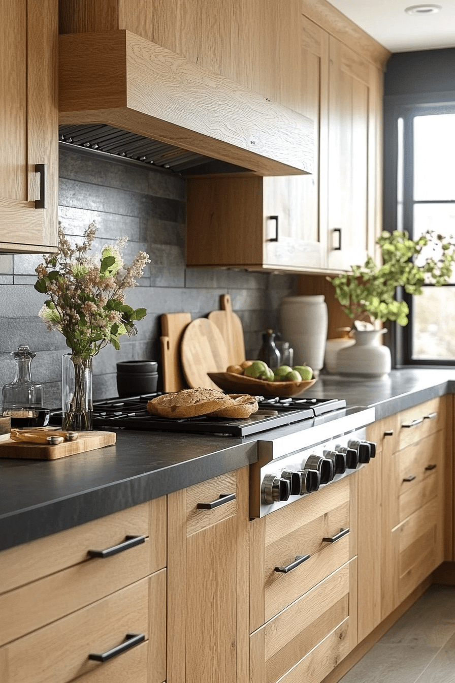 29 Light Oak Kitchen Cabinets That Bring Bright Warmth And Timeless ...