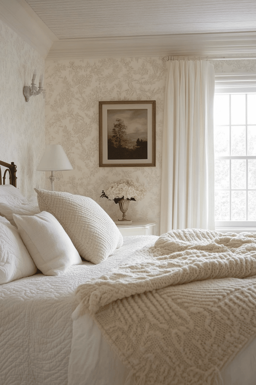 29 Cream And White Bedroom Ideas That Radiate Peace And Elegance ...